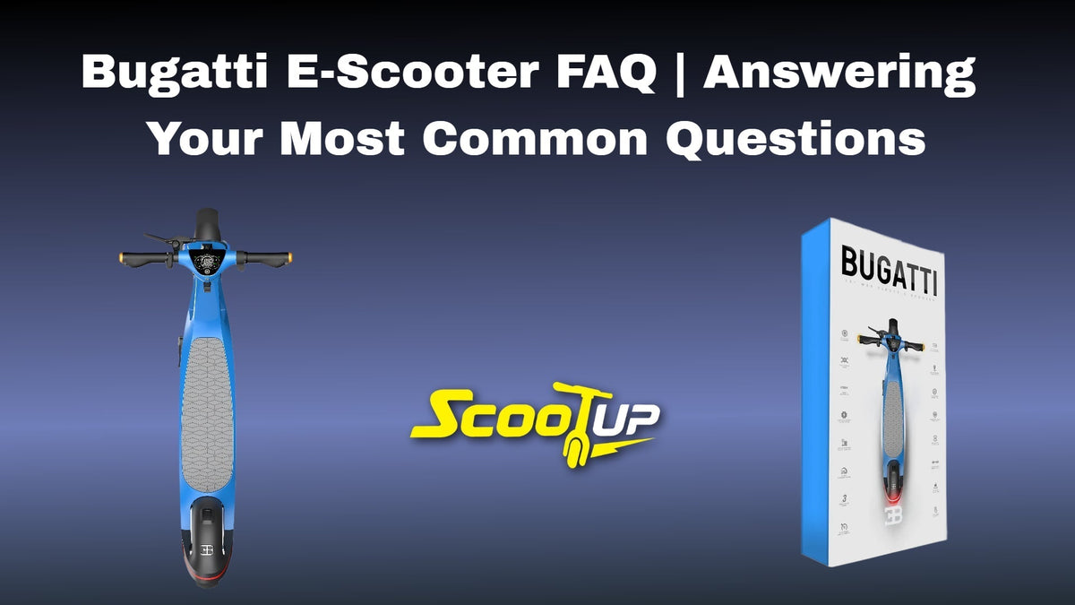 Bugatti E-Scooter FAQ | Answering Your Most Common Questions – Scootup Scooters Trading llc