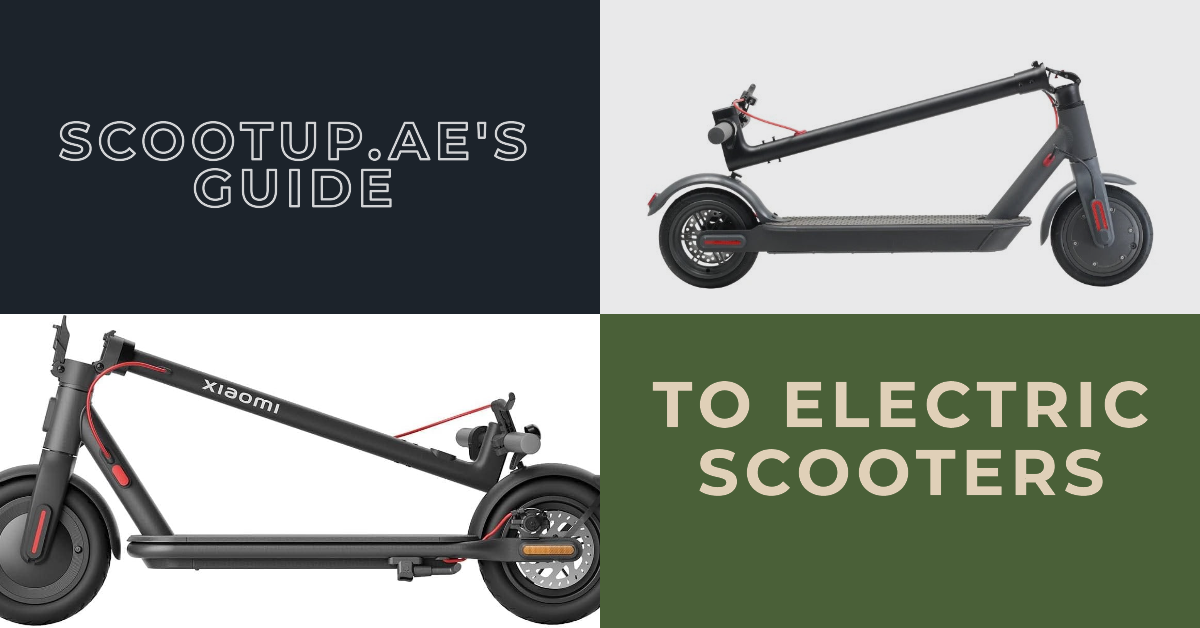 ScootUp.ae's Guide to Electric Scooters – Scootup Scooters Trading LLC