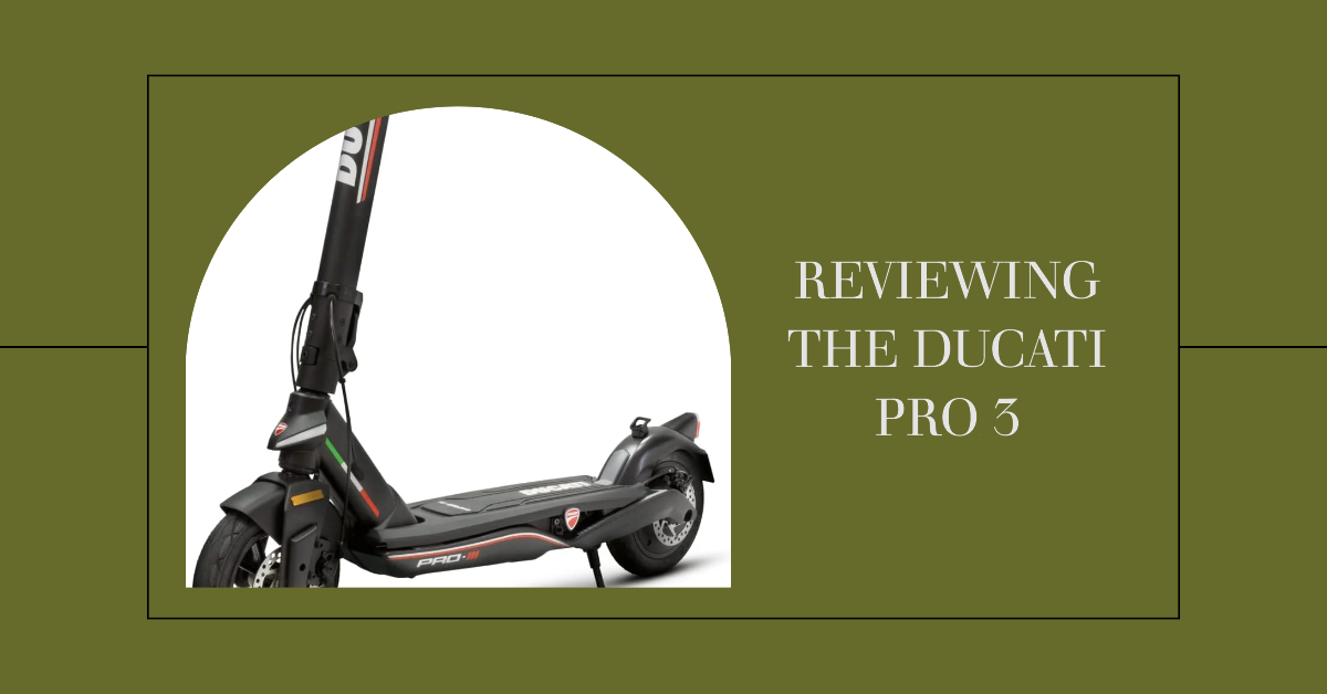 Reviewing The Ducati Pro 3 – Scootup Scooters Trading llc