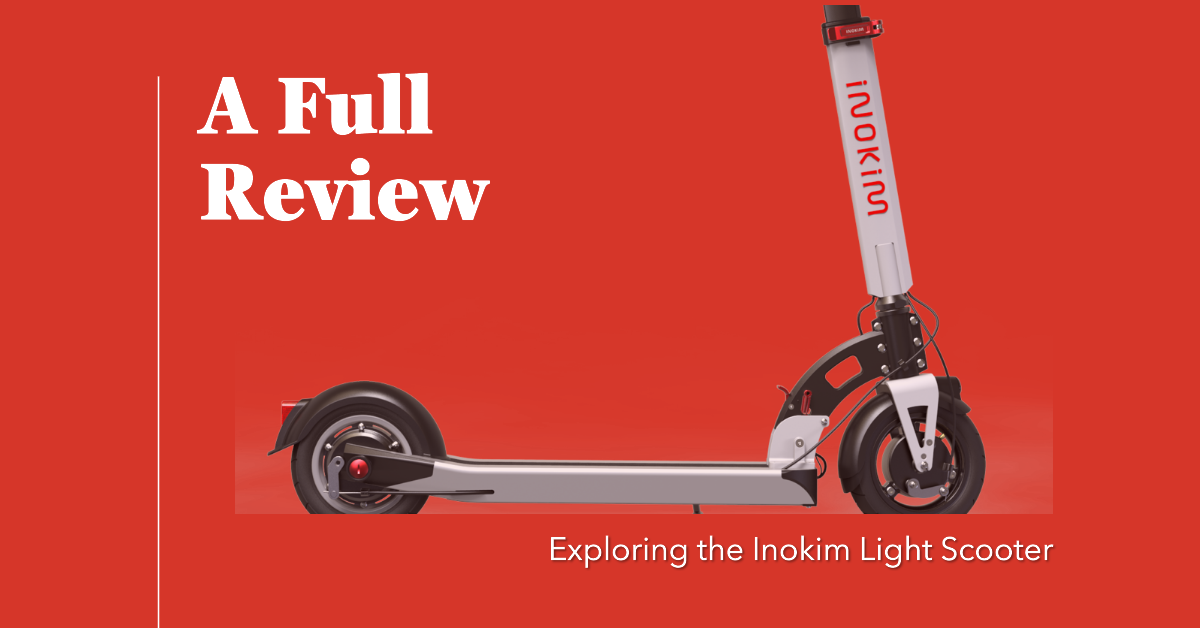Inokim Light Electric Scooter: A Full Review – Scootup Scooters Trading llc
