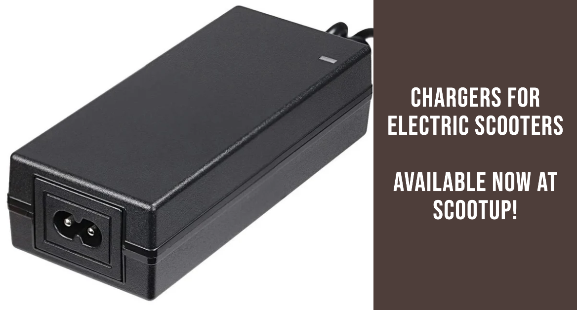 Chargers For Electric Scooters - Available at ScootUp! – Scootup ...
