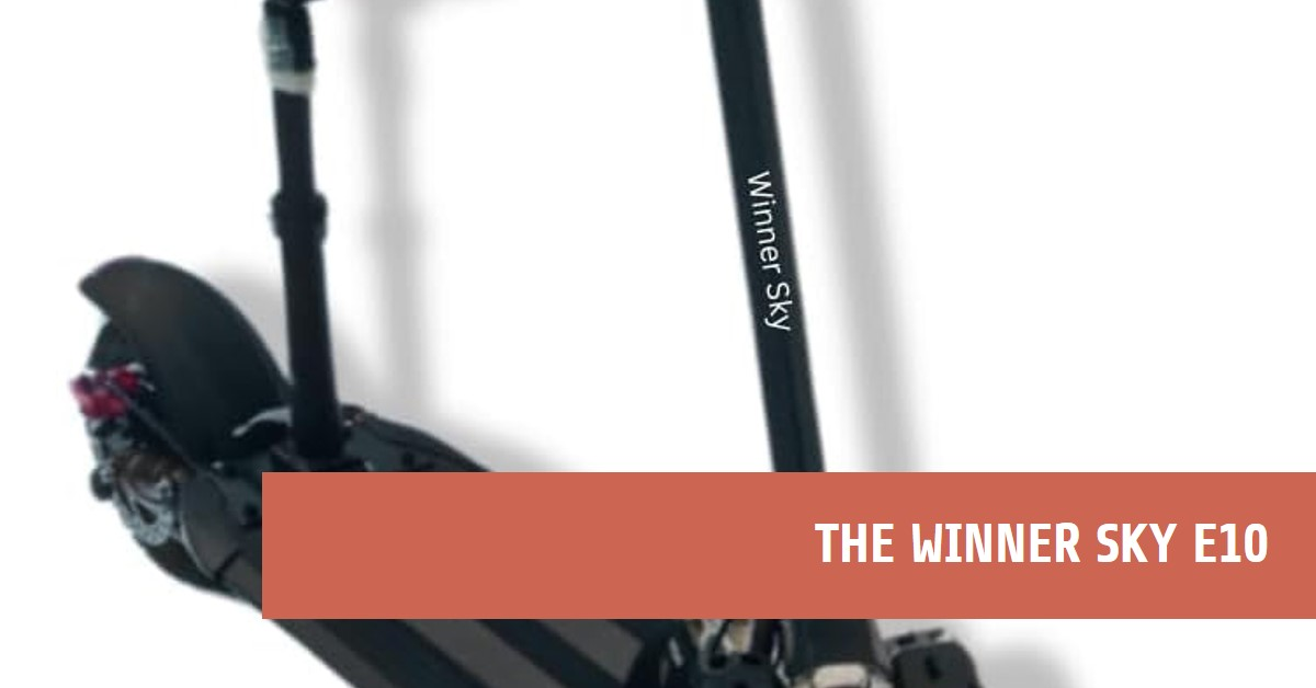 A Review Of The Winner Sky E10 Electric Scooter – Scootup Scooters Trading llc