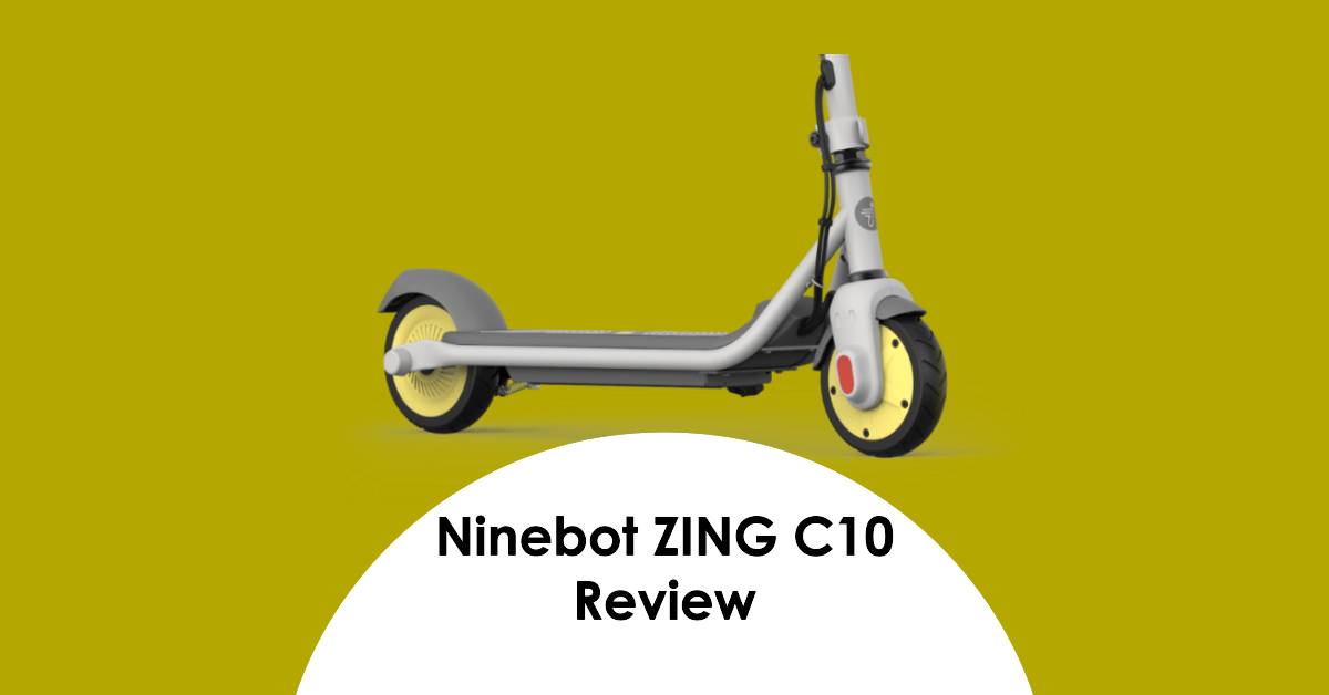 The Ninebot E-scooter ZING C10 Review – Scootup Scooters Trading llc