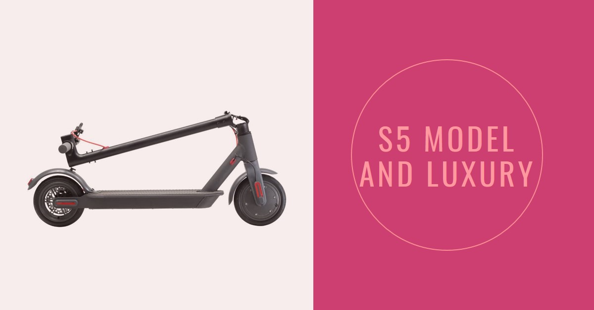 Electric Scooters: The S5 Model and Luxury – Scootup Scooters Trading LLC