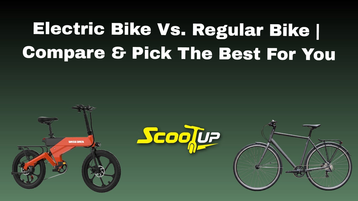 Electric Bike vs. Regular Bike | Compare & Pick The Best for You ...