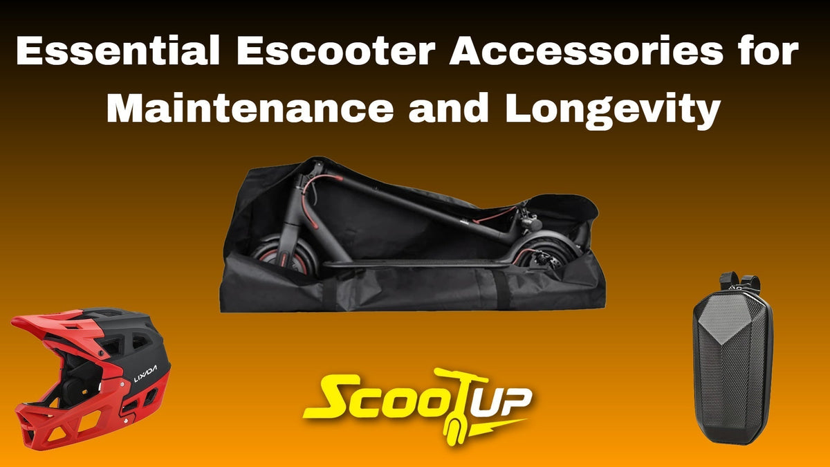 Essential Escooter Accessories for Maintenance and Longevity – Scootup ...