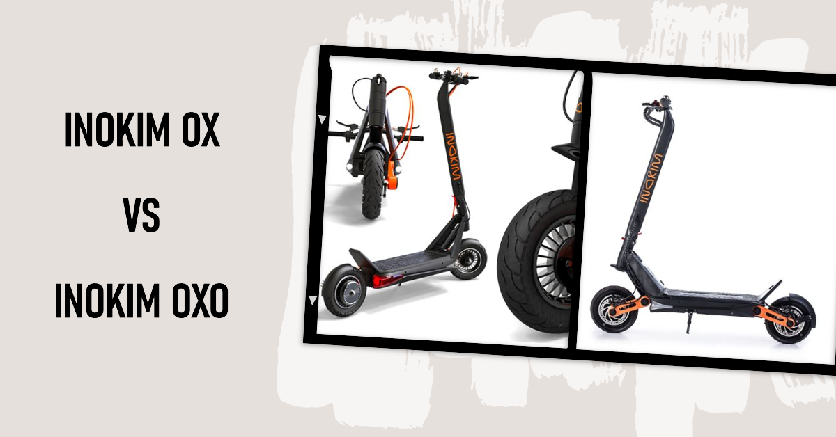 Inokim OX and Inokim OXO Compared – Scootup Scooters Trading llc