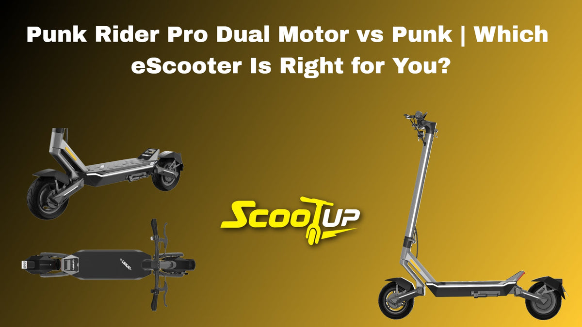 Punk Rider Pro Dual Motor vs Punk | Which eScooter Is Right for You ...