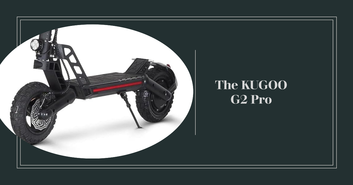 The KUGOO G2 PRO e-scooter – Scootup Scooters Trading llc
