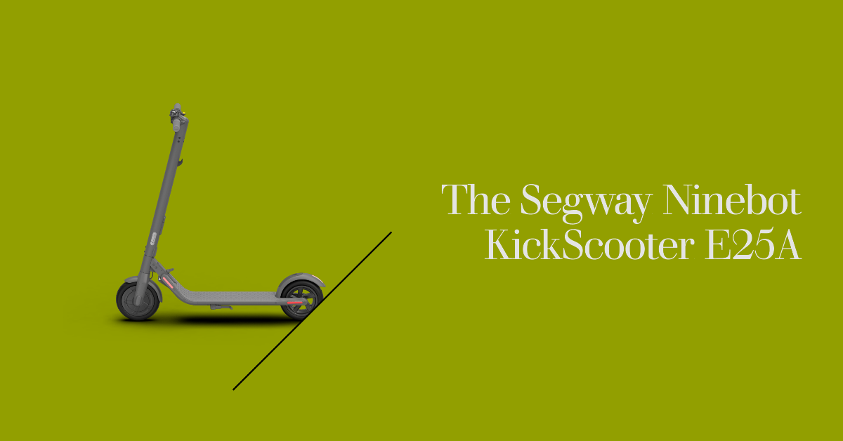 The Segway Ninebot KickScooter E25A – Scootup Scooters Trading LLC