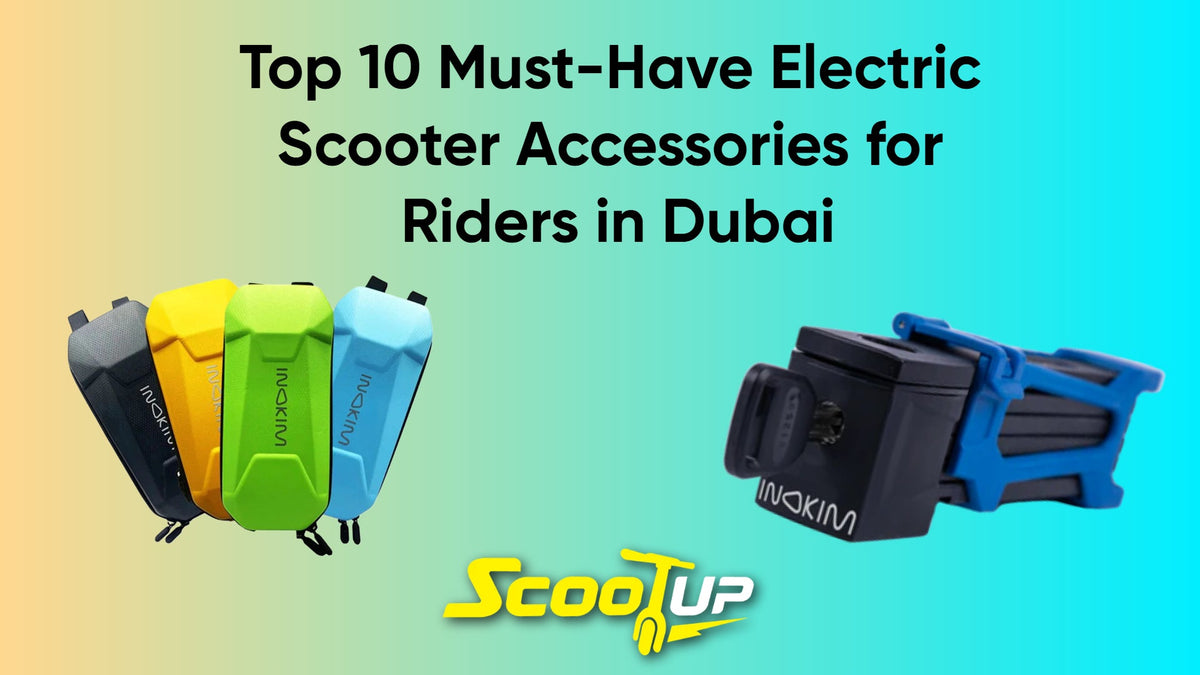 Top 10 Must-Have Electric Scooter Accessories for Riders in Dubai ...
